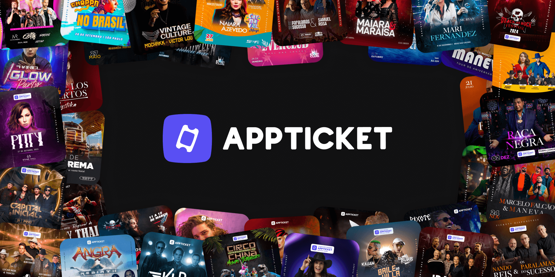 AppTicket - Plataforma de eventos para venda de ingressos online